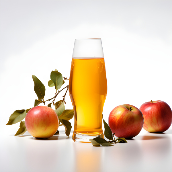 A nice glass of cider with apples - Impossible Images - Unique stock ...