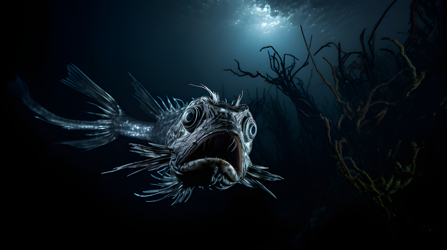 Deep Fish - Impossible Images - Unique stock images for commercial use.