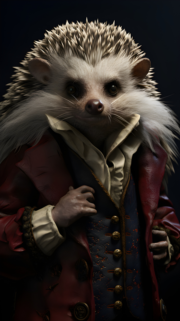 Vampire hedgehog - Impossible Images - Unique stock images for ...
