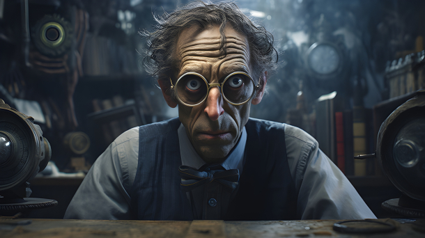 Professor - Impossible Images - Unique stock images for commercial use.
