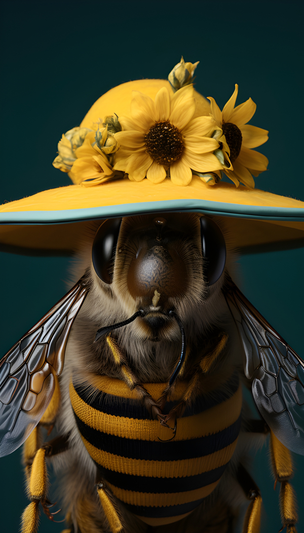 Bee in your bonnet - Impossible Images - Unique stock images for ...