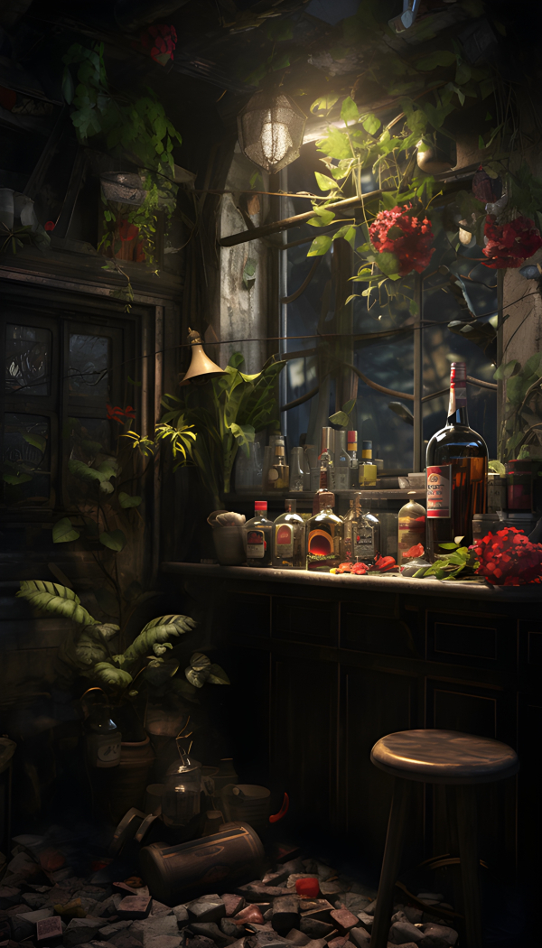 Green Bar - Impossible Images - Unique stock images for commercial use.