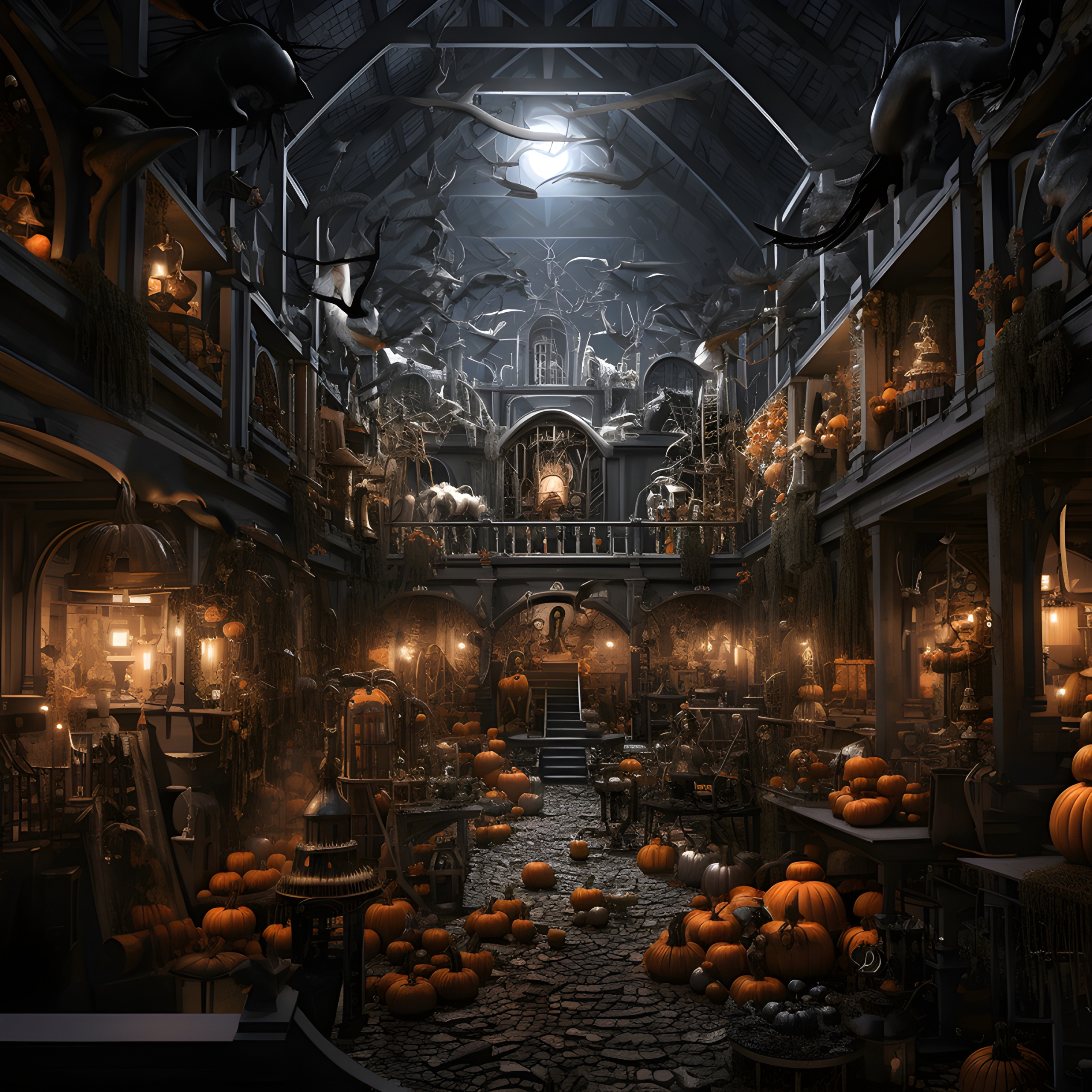 Welcome to the Halloween factory - Impossible Images - Unique stock ...