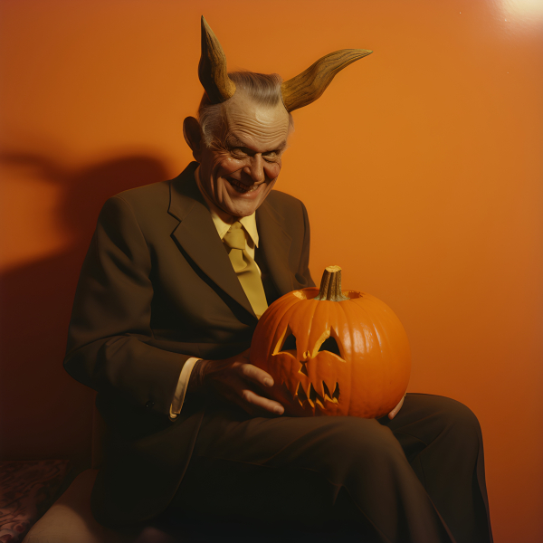 The devil carved his own pumpkin this Halloween - Impossible Images ...