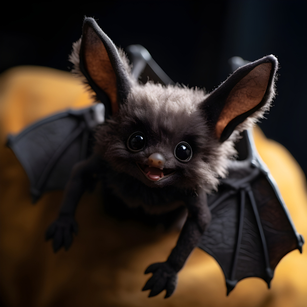 Realistic Halloween bat plush - Impossible Images - Unique stock images ...