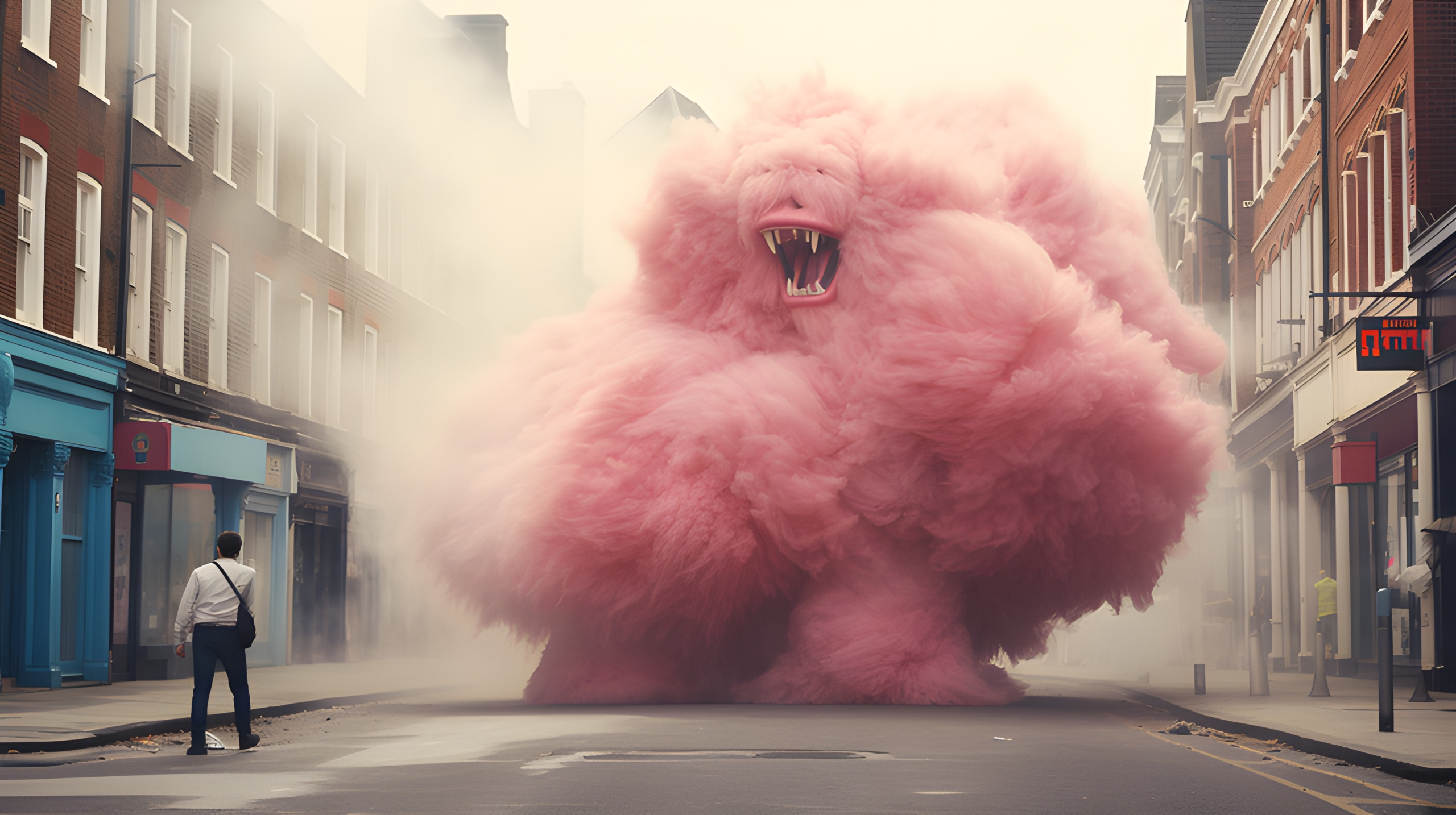 Candy floss monster - Impossible Images - Unique stock images for ...