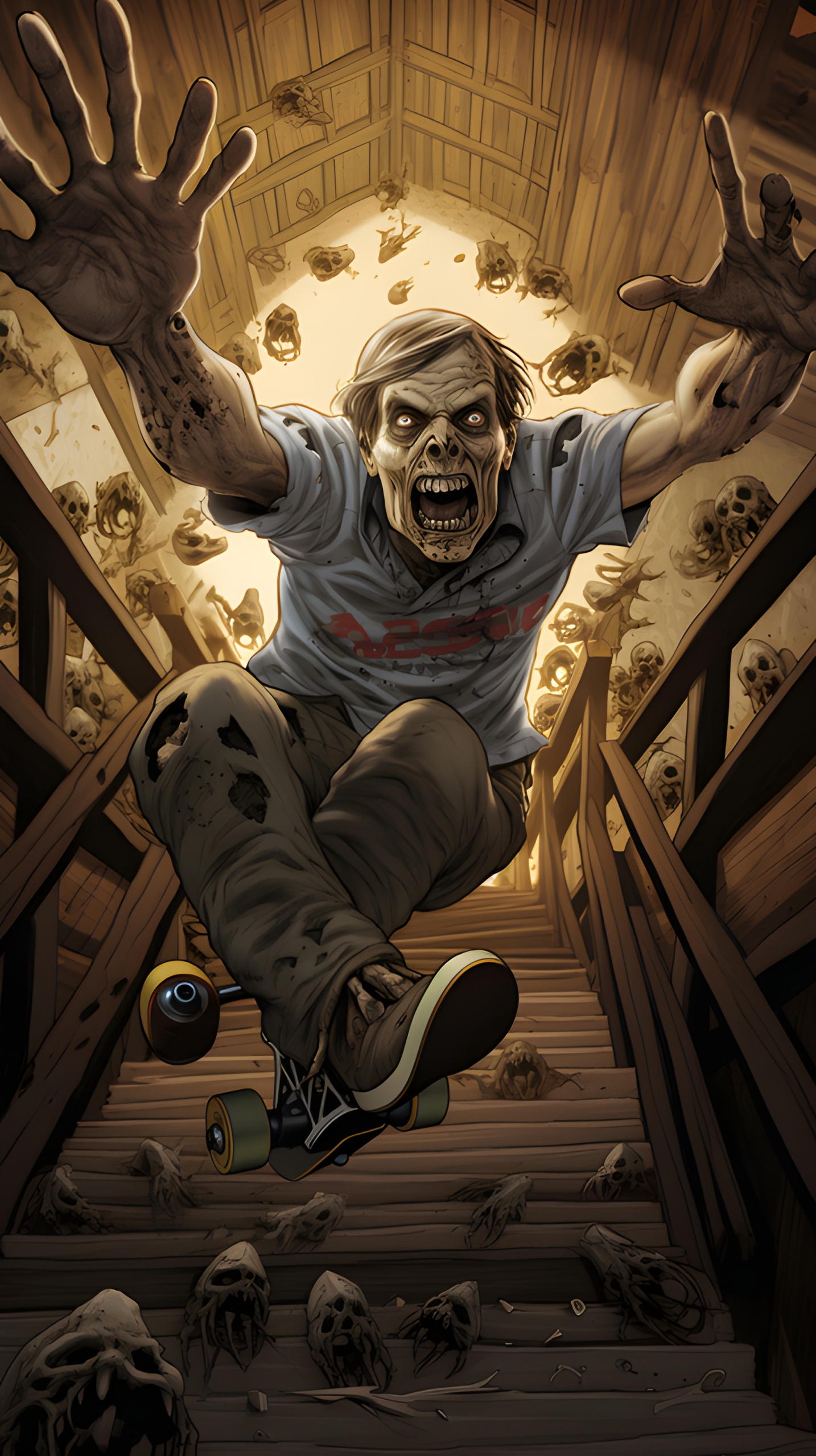 Halloween: A certain skateboarder zombiefied - Impossible Images ...