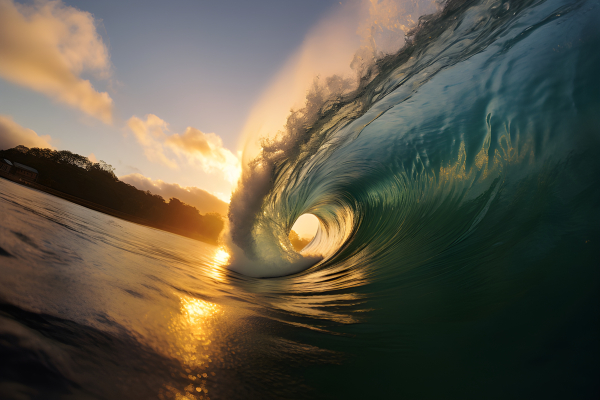 Perfect wave - Impossible Images - Unique stock images for commercial use.