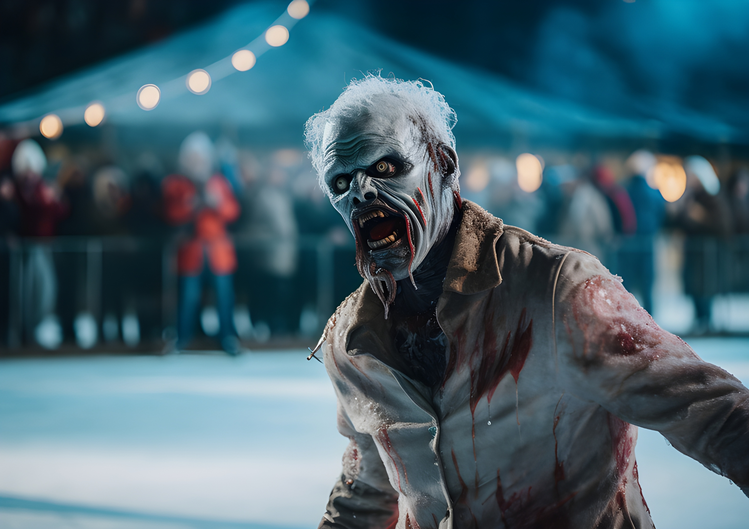 Zombie ice skating - Impossible Images - Unique stock images for ...