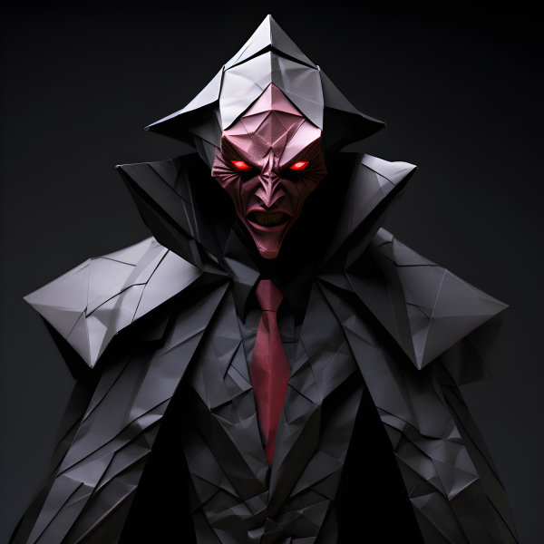 Vampire origami - Impossible Images - Unique stock images for ...