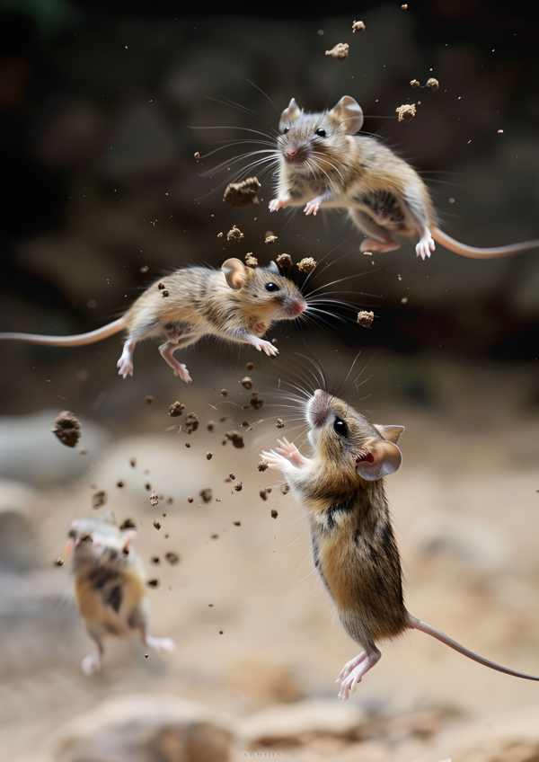 Anti-gravity mice - Impossible Images - Unique stock images for ...