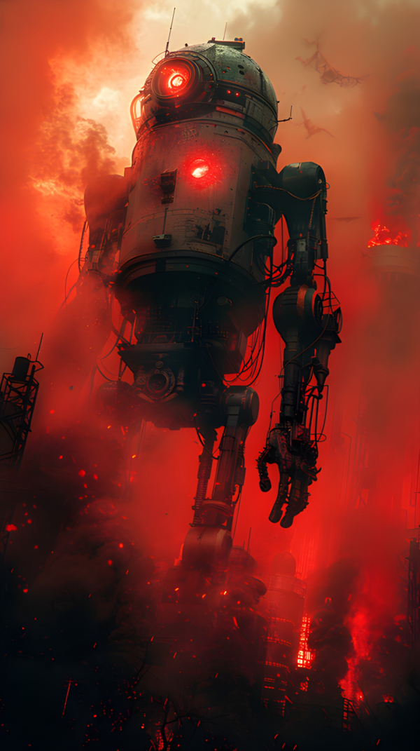 Droidzilla - Impossible Images - Unique stock images for commercial use.