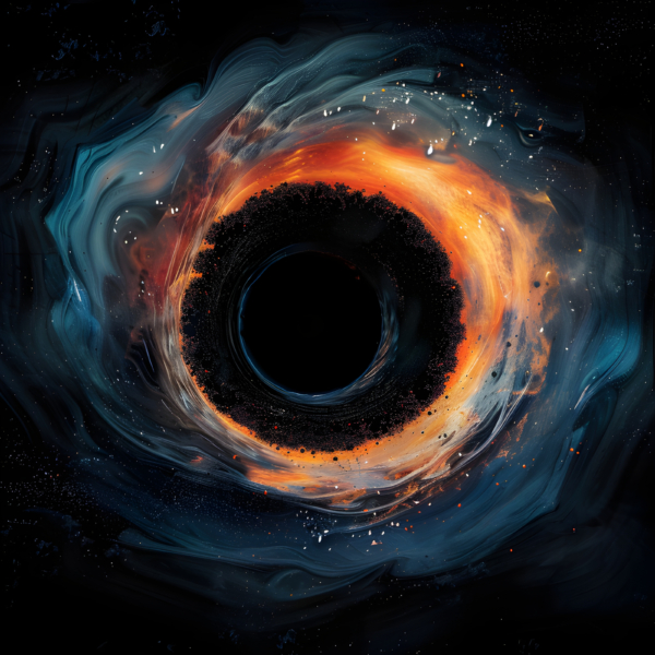 Water coloured black hole - Impossible Images - Unique stock images for commercial use.