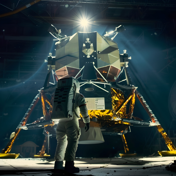 Staging the moon landings in a studio - Impossible Images - Unique ...