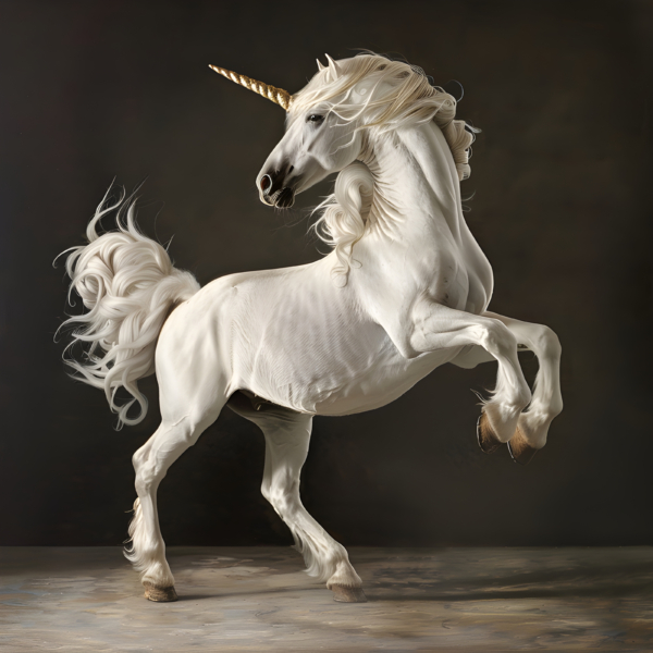 The perfect studio shot of a unicorn - Impossible Images - Unique stock ...