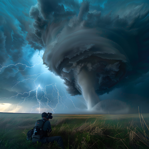 Set as a storm chaser, tracking tornadoes and lightning with high-tech ...
