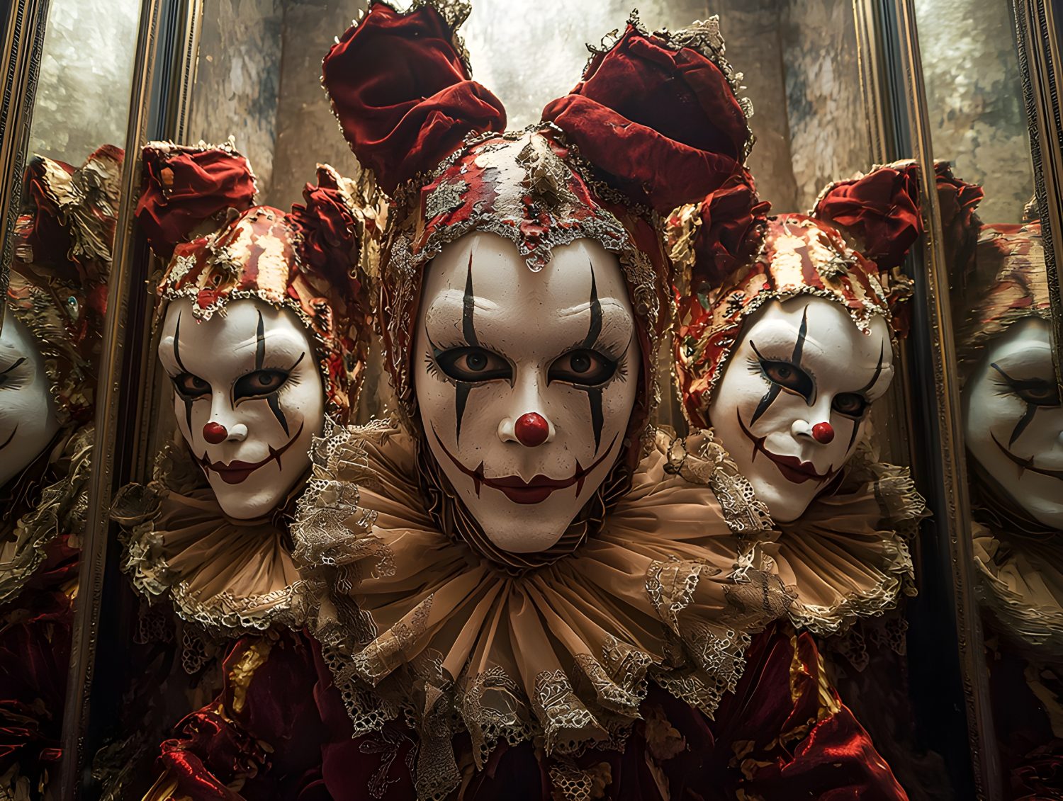The Twisted Smile of a Clown in a Hall of Mirrors - Impossible Images ...