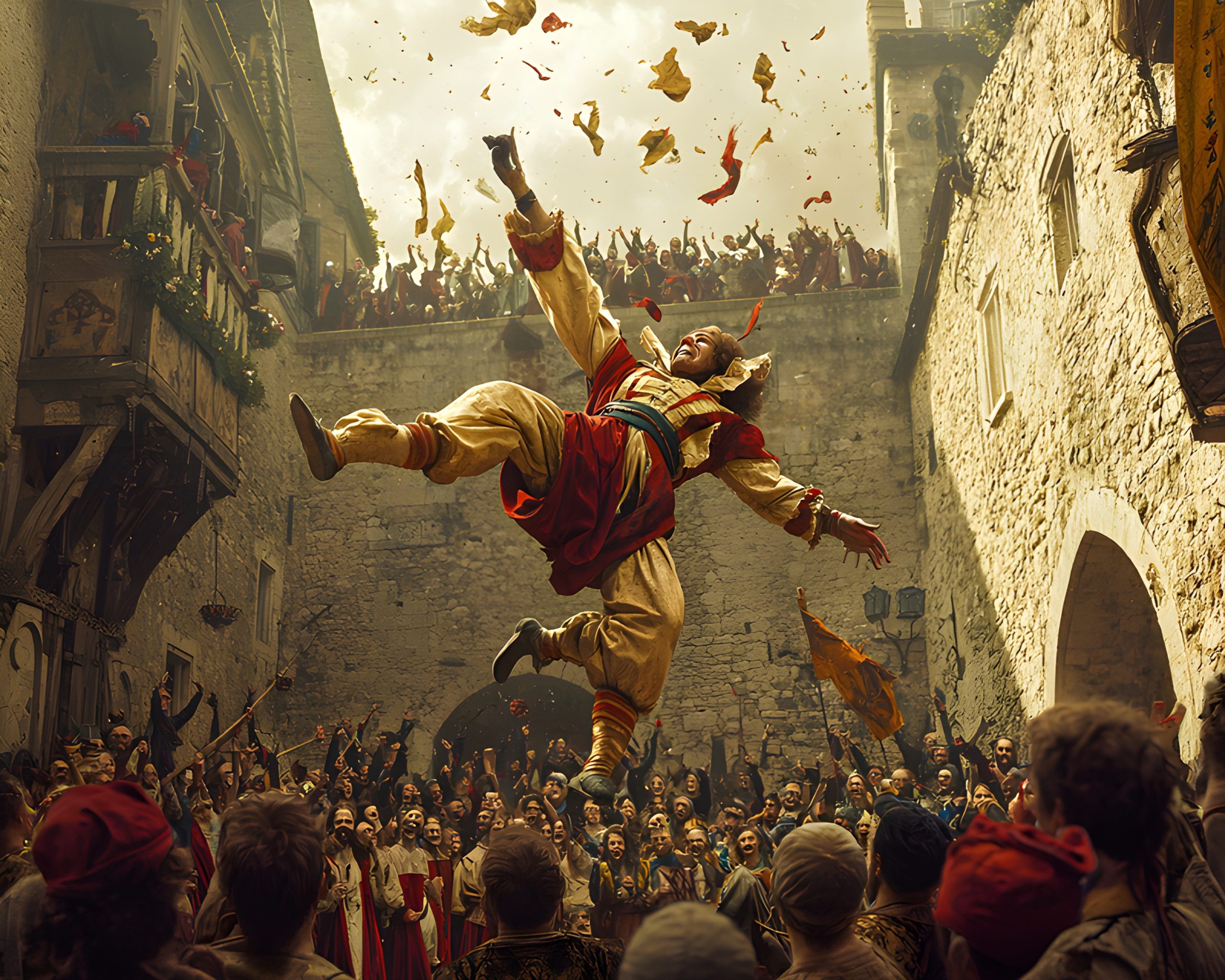 The Daredevil of the Medieval City: A Celebration in Motion ...