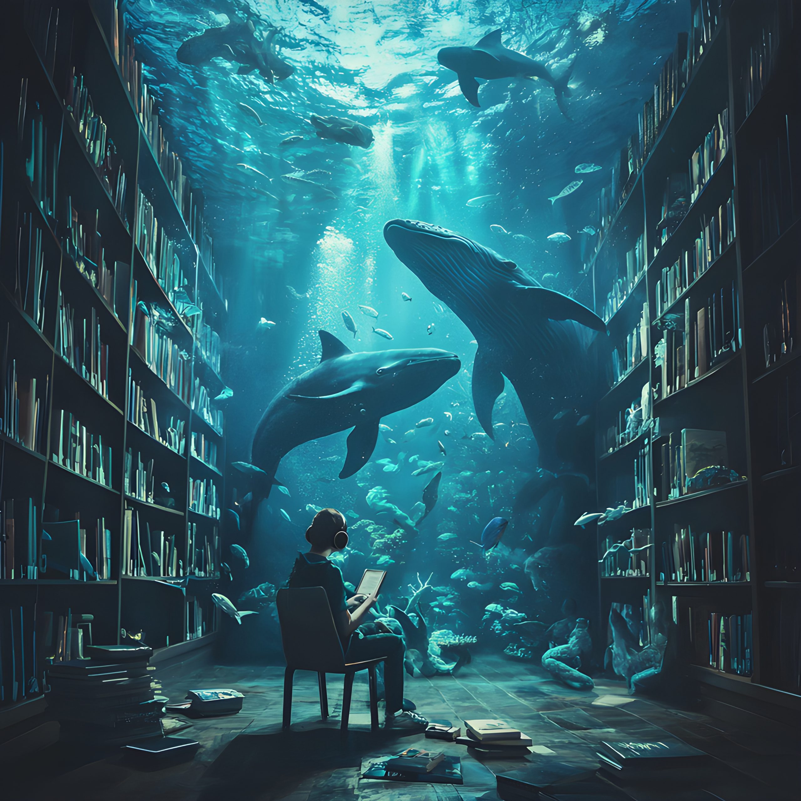 A Library Submerged Beneath the Sea, Where Knowledge Swims with Whales ...