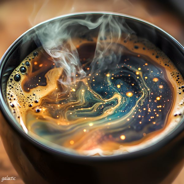 Cosmic Coffee: A Milky Way in a Mug - Impossible Images - Unique stock ...