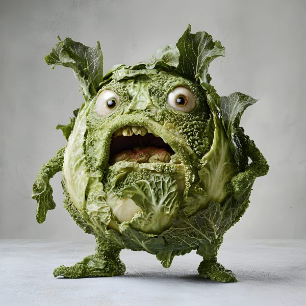 The Shocked Face of a Cabbage Monster - Impossible Images - Unique ...