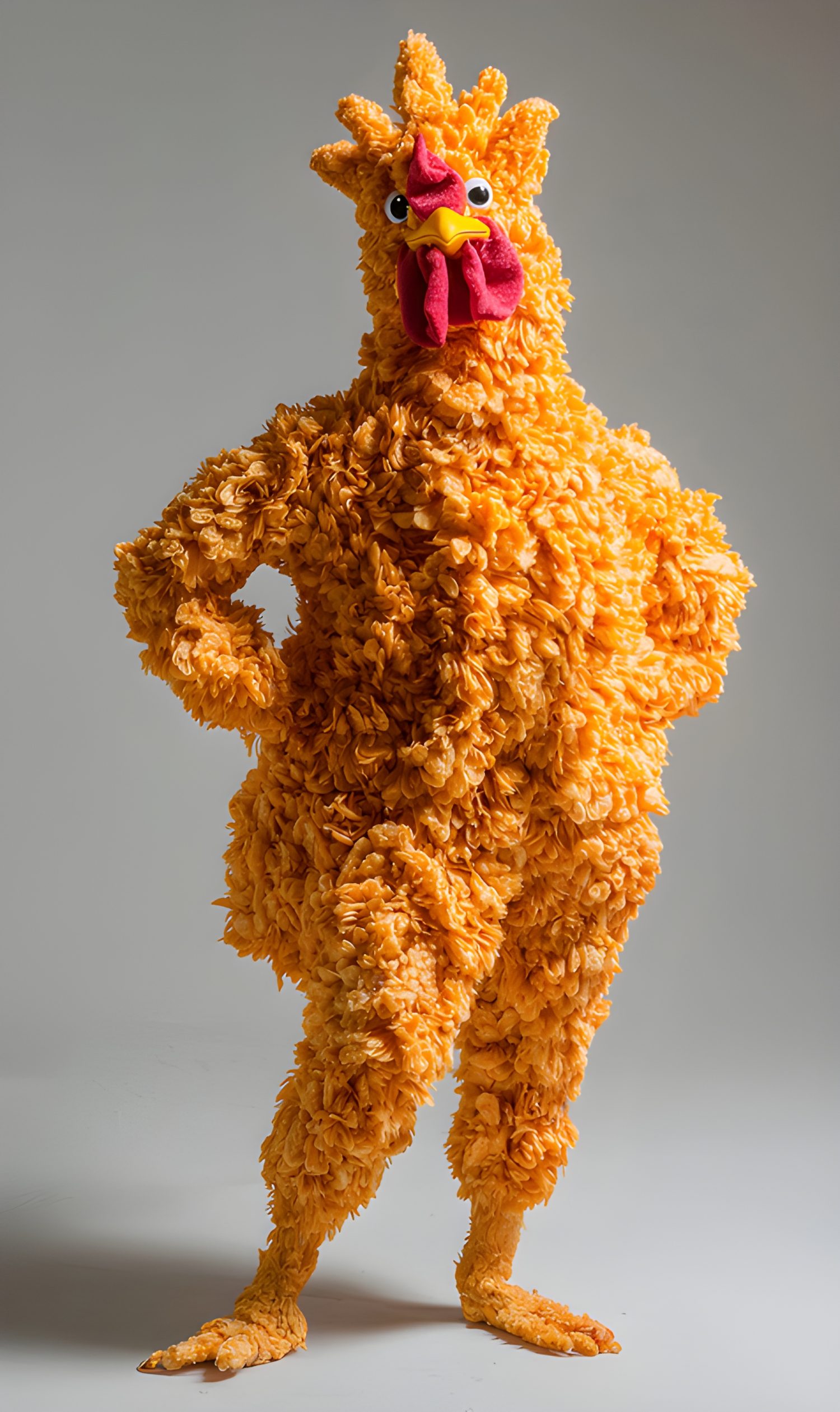 A Crunchy Chicken Costume: Cheetos Chicken Suit - Impossible Images ...