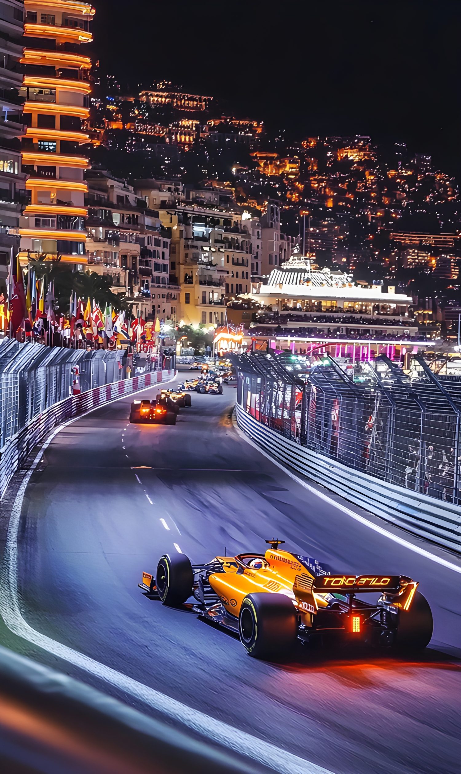 Monaco Grand Prix Night Race: McLaren Dominates - Impossible Images ...