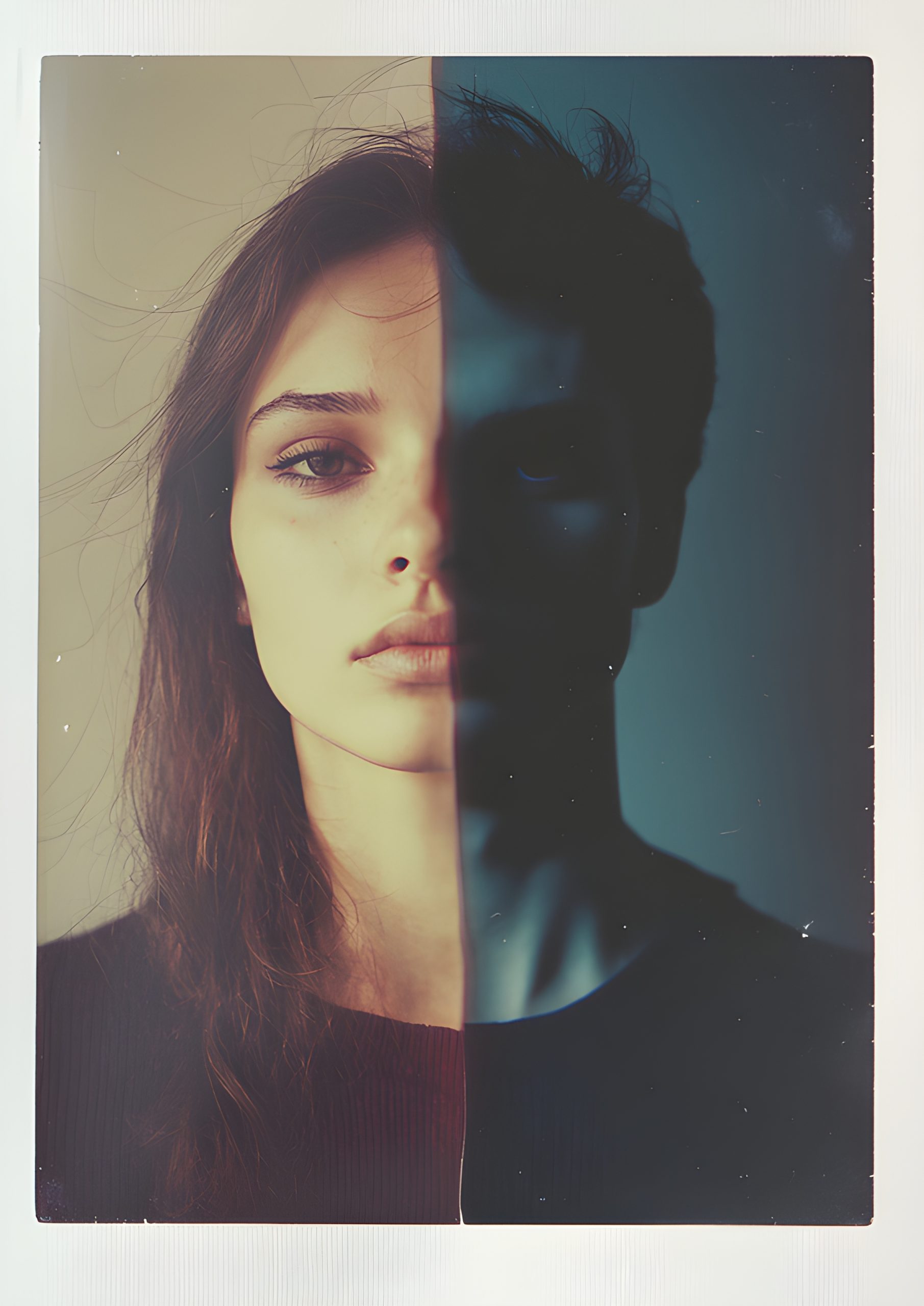 Split Identity: A Dual Portrait Study - Impossible Images - Unique ...