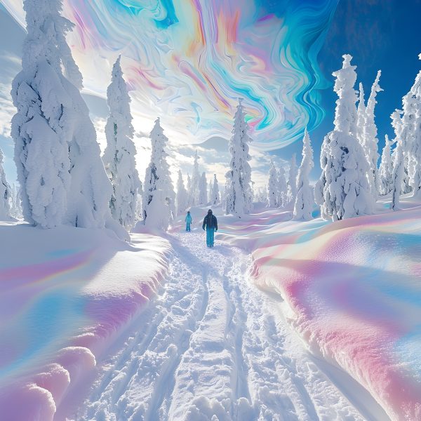 Winter Wonderland: A Surreal Snowscape Journey - Impossible Images ...