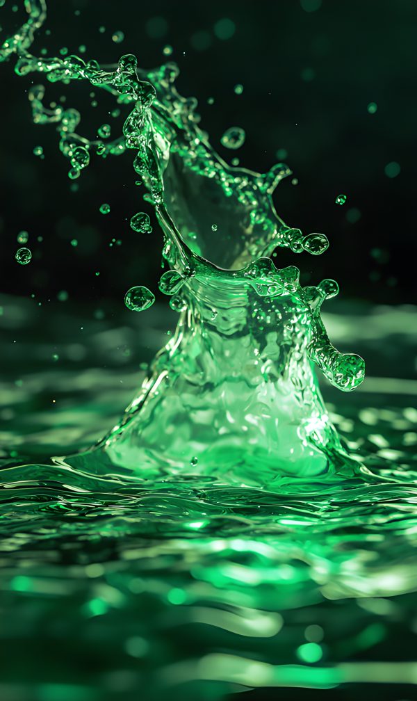 Emerald Liquid Splash - Impossible Images - Unique stock images for ...