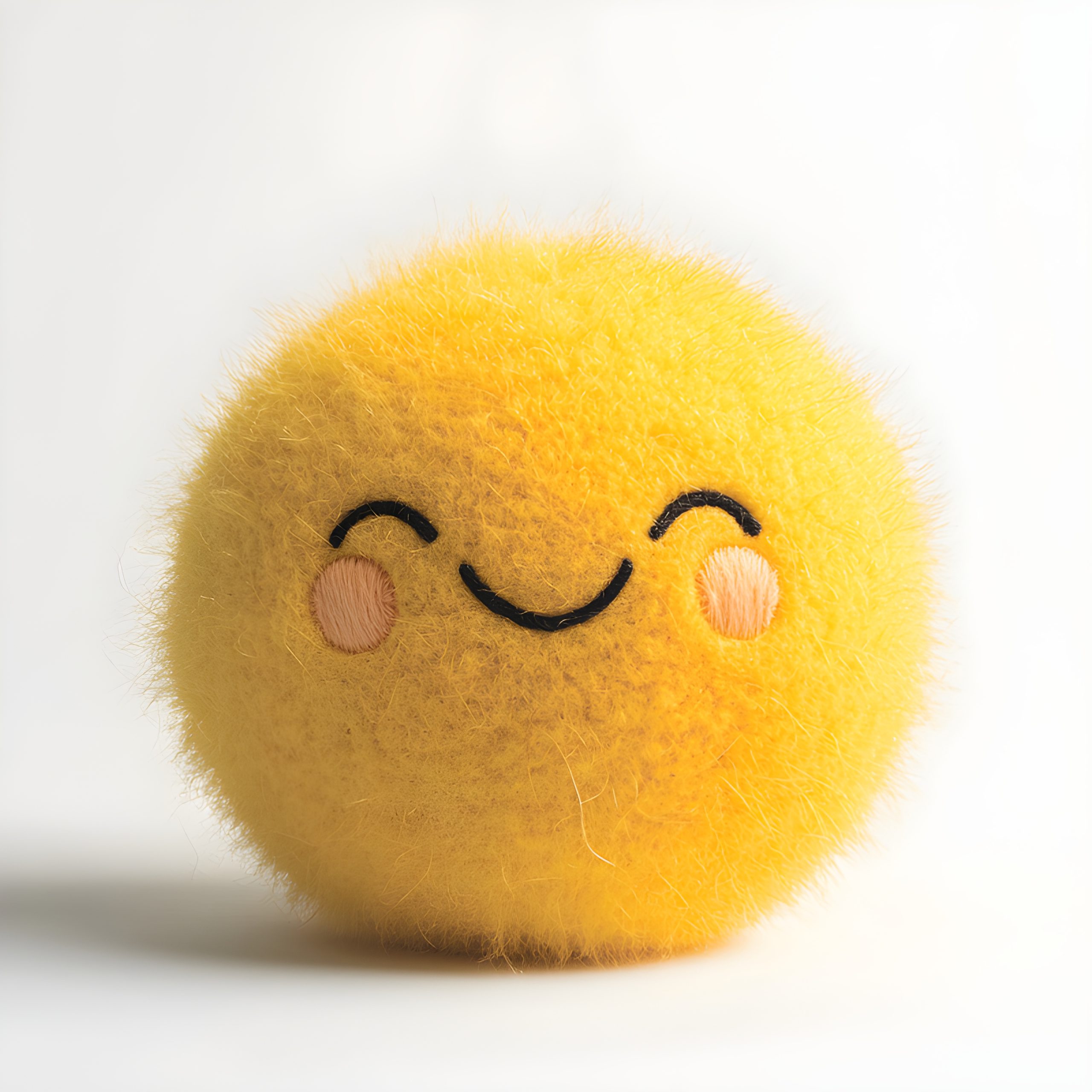 Fluffy Happy Yellow Ball - Impossible Images - Unique stock images for ...