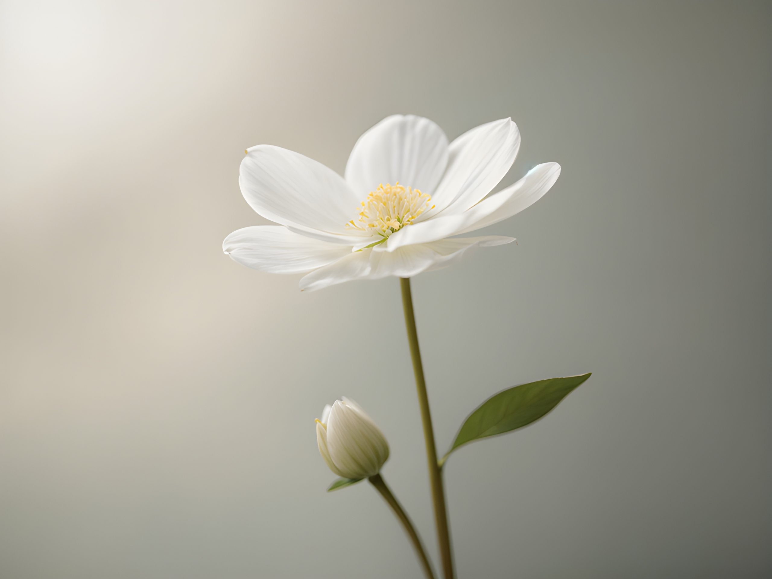 White Flower Budding Beauty - Impossible Images - Unique stock images ...