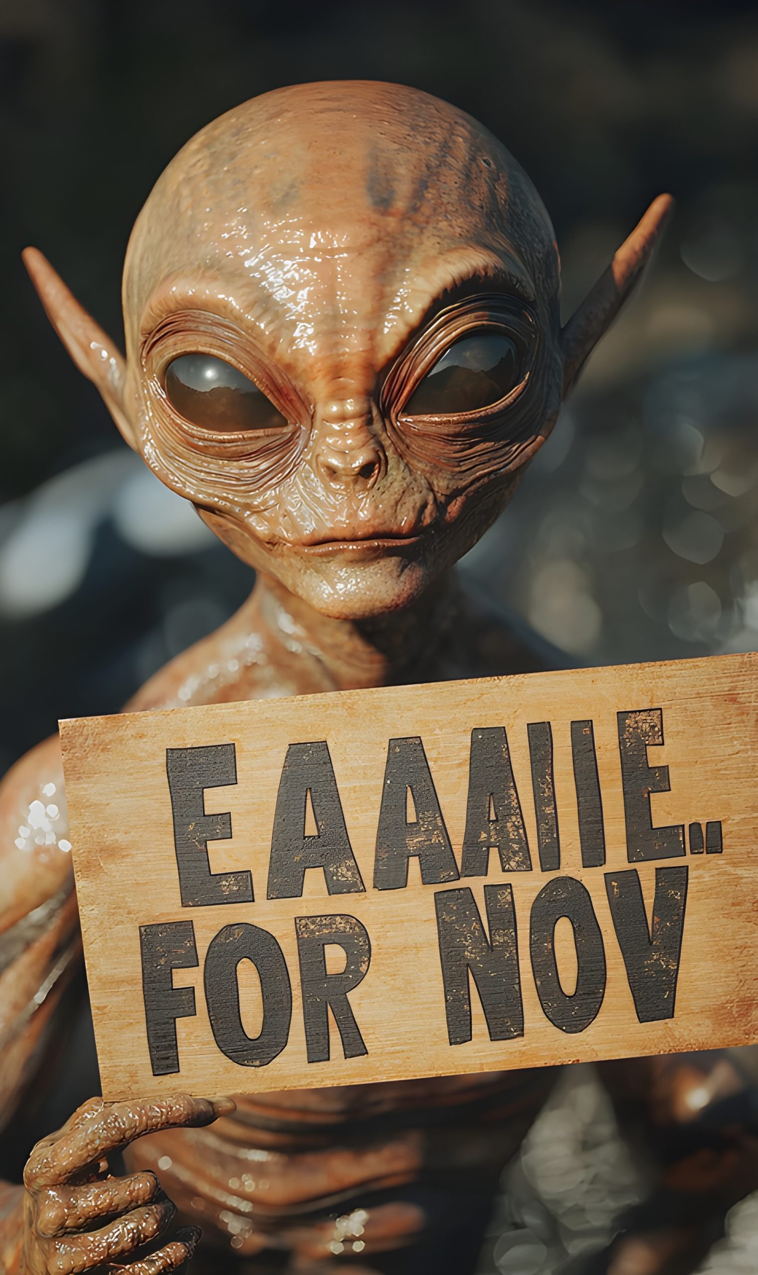 Alien Protest: Eaaaiie For Nov - Impossible Images - Unique stock ...