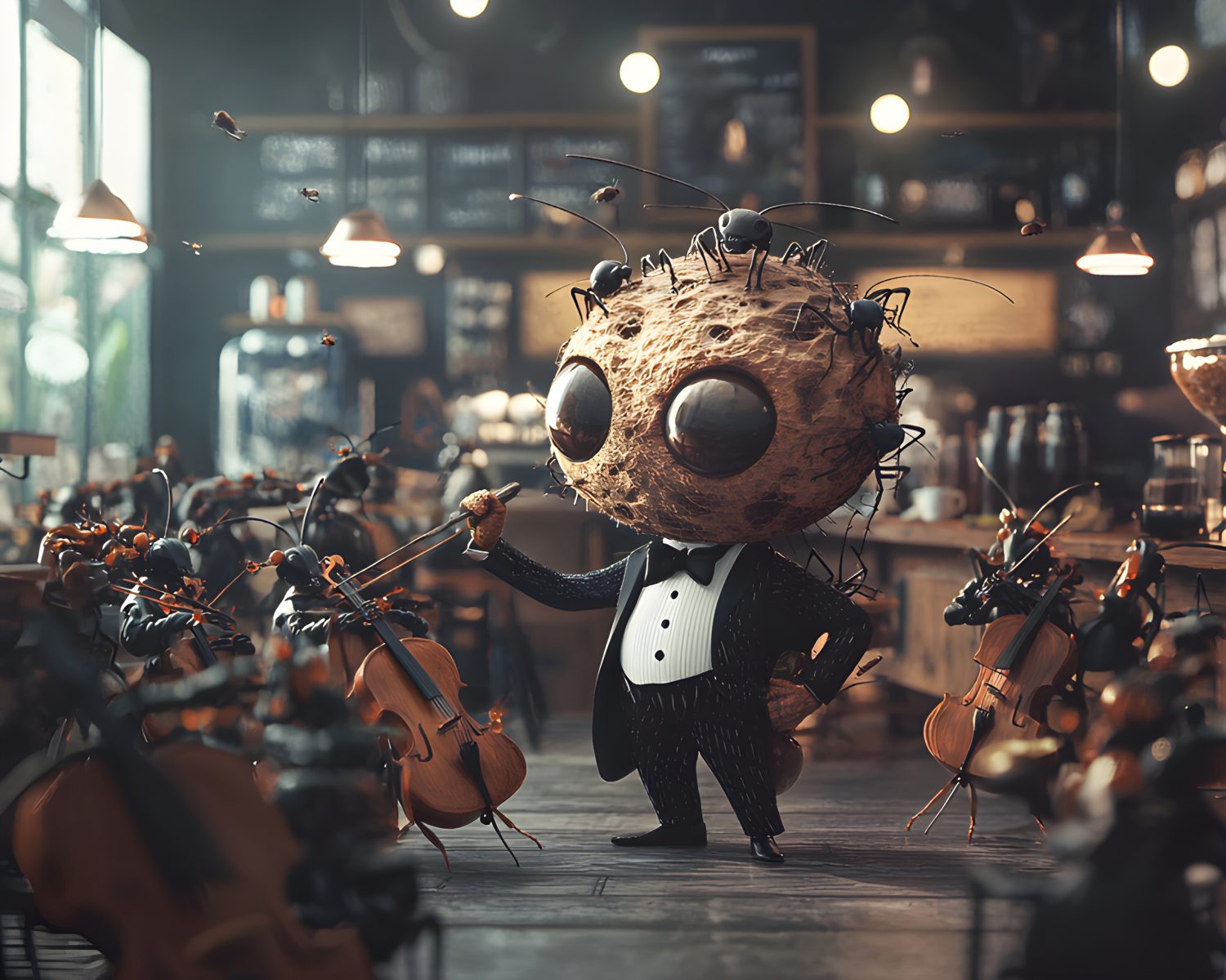 Ant Conductor's Orchestra - Impossible Images - Unique stock images for ...
