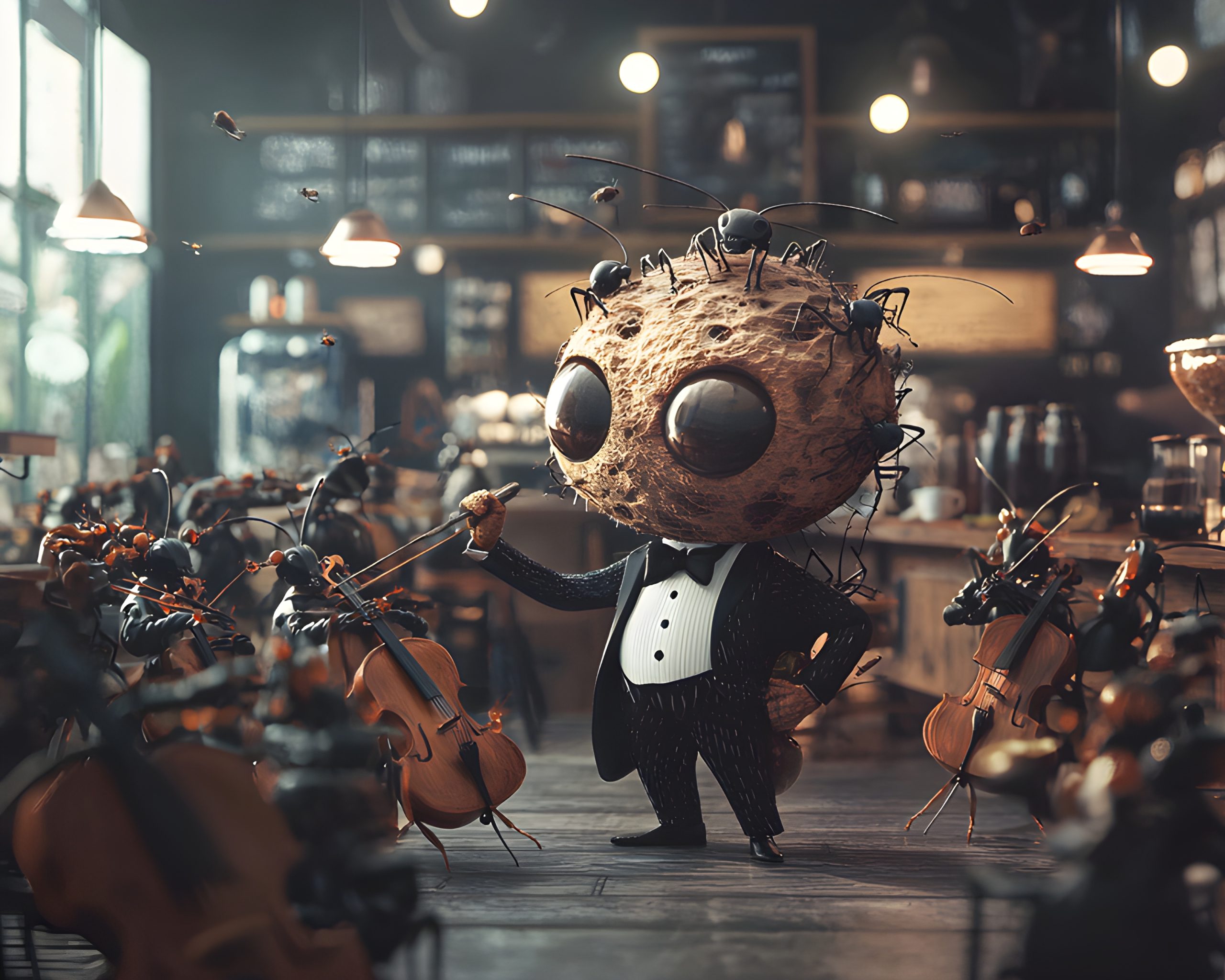 Ant Conductor's Orchestra - Impossible Images - Unique stock images for ...