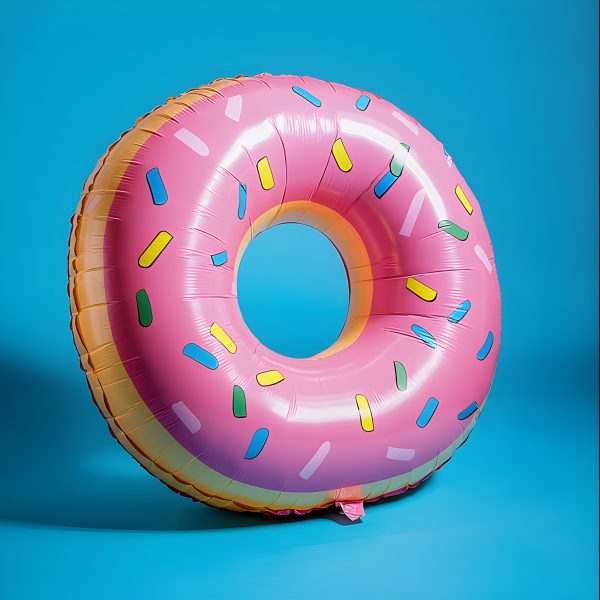 Inflatable Donut Pool Float - Impossible Images - Unique stock images ...