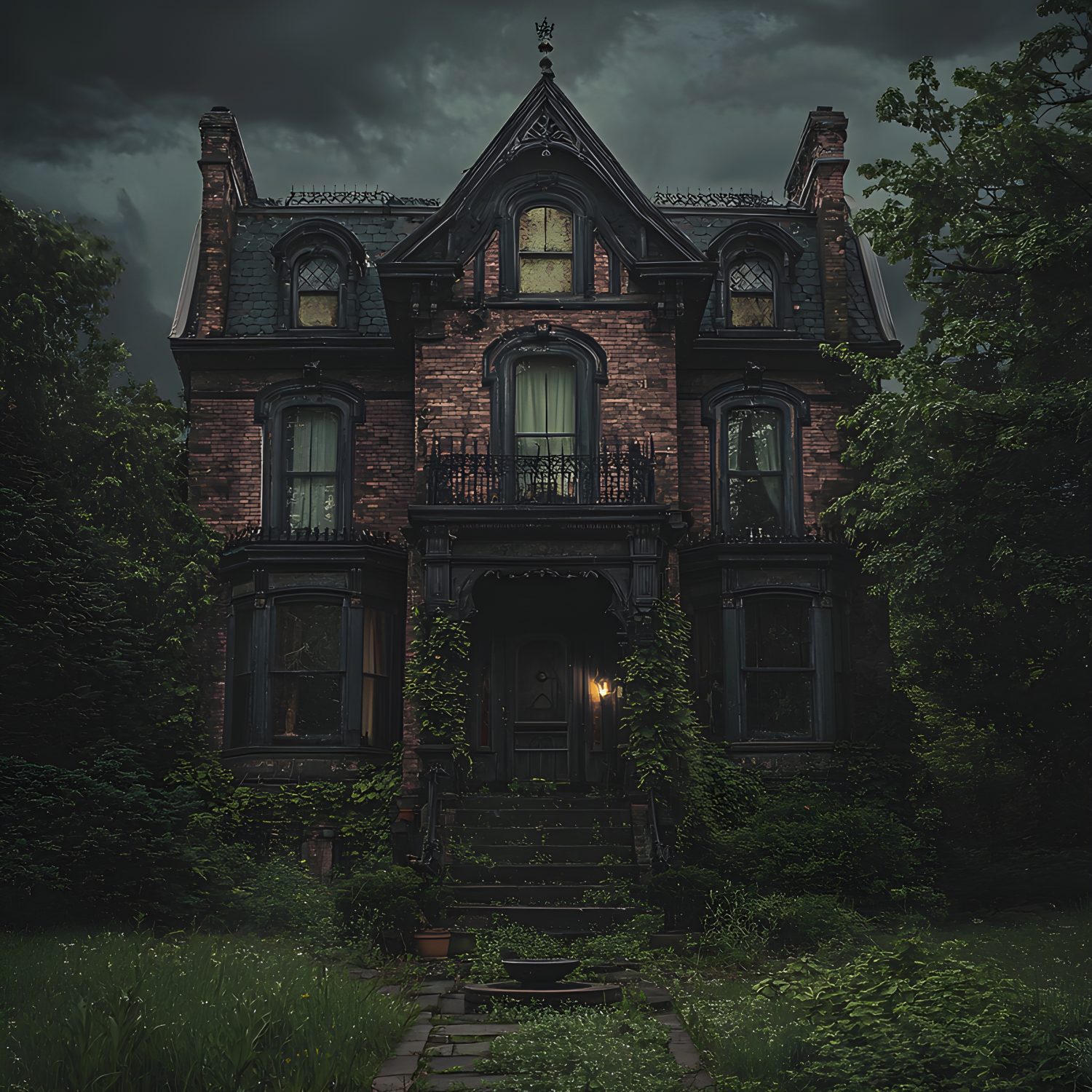 Haunted Victorian Manor House - Impossible Images - Unique stock images ...