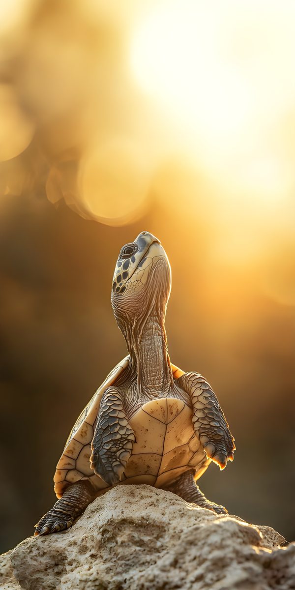 Golden Hour Turtle Gaze - Impossible Images - Unique stock images for ...