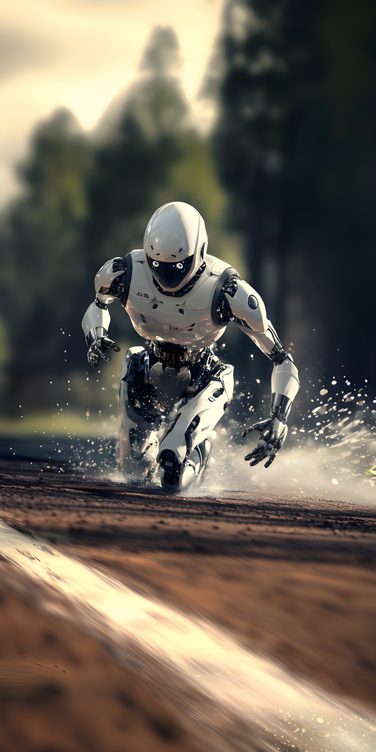 Robotic Sprint Through Mud - Impossible Images - Unique stock images ...