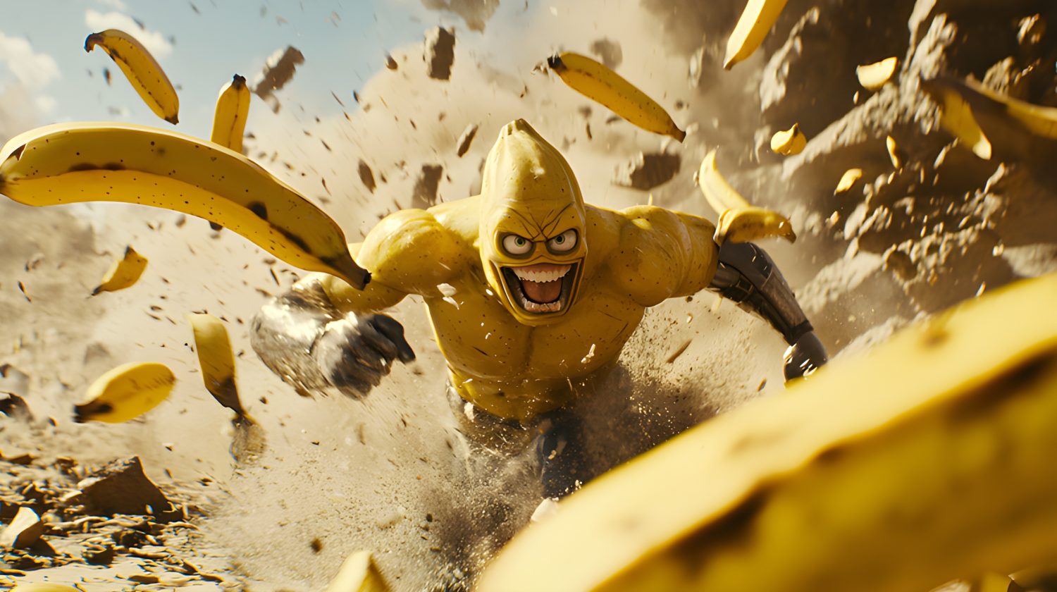 Banana Man's Fury - Impossible Images - Unique stock images for ...