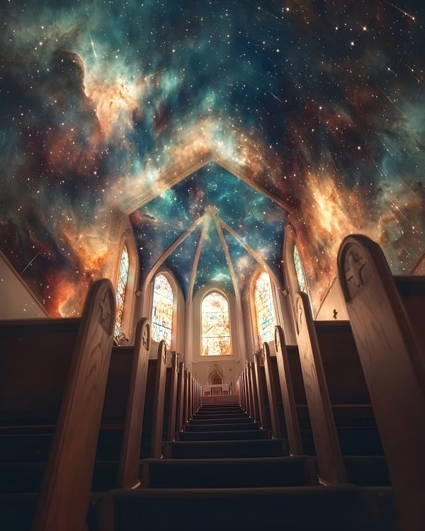Cosmic Church Sanctuary - Impossible Images - Unique stock images for ...