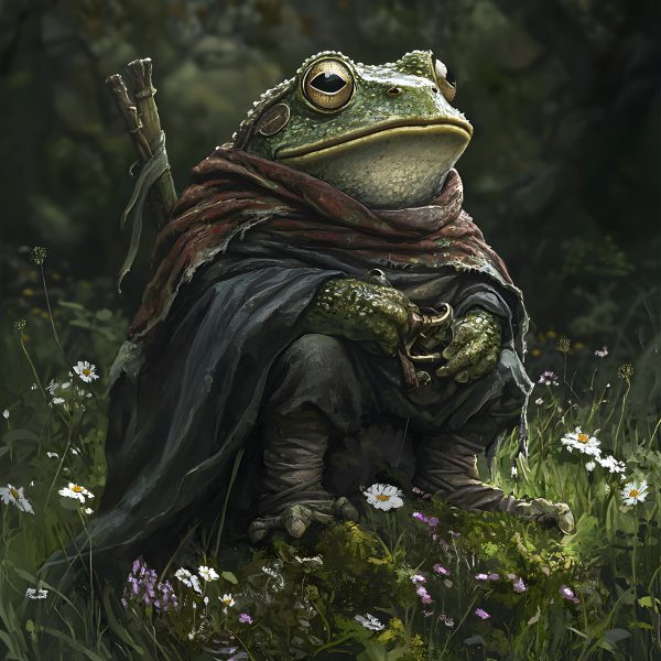 The Wise Old Toad Wanderer - Impossible Images - Unique stock images ...