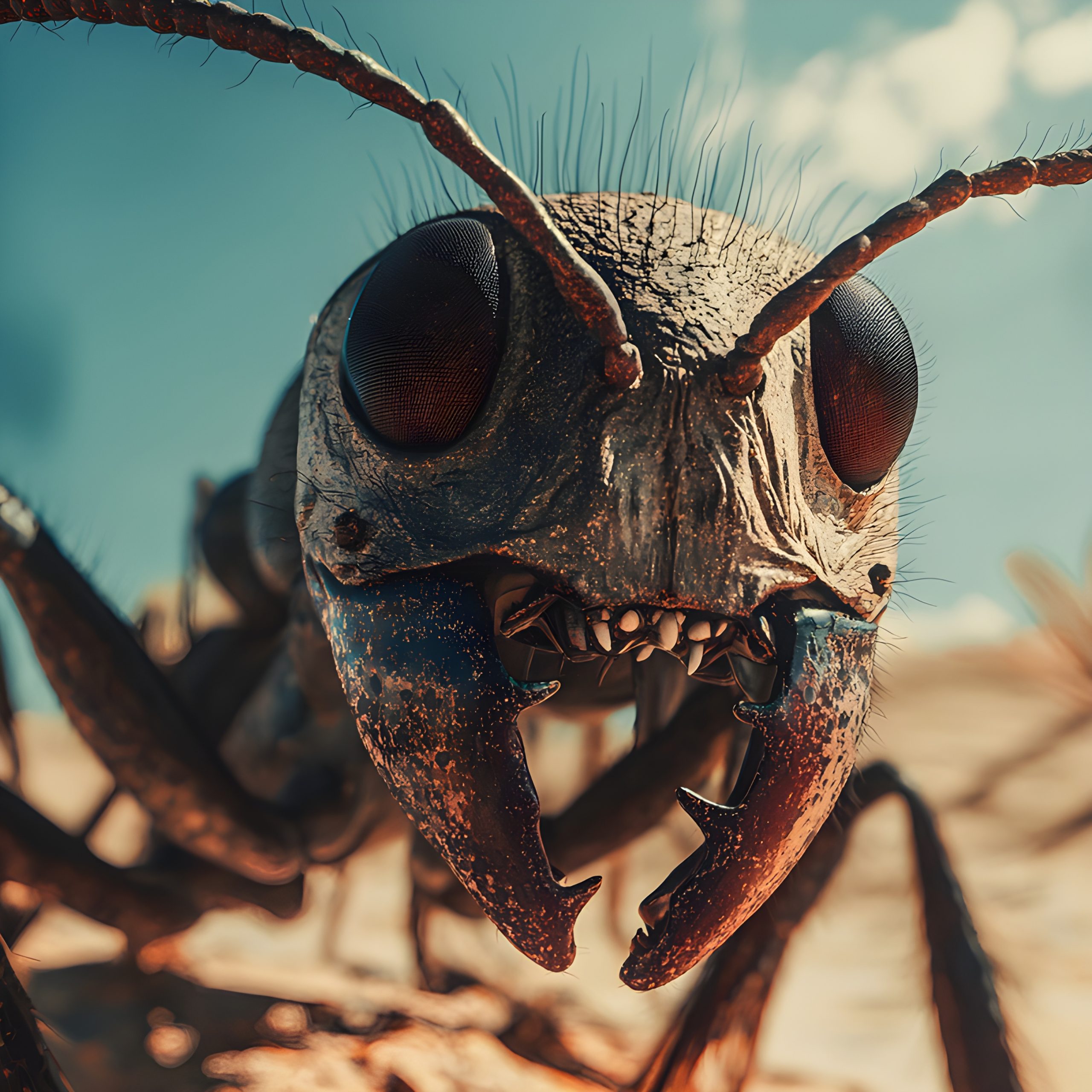 Giant Ant Close Up - Impossible Images - Unique stock images for ...