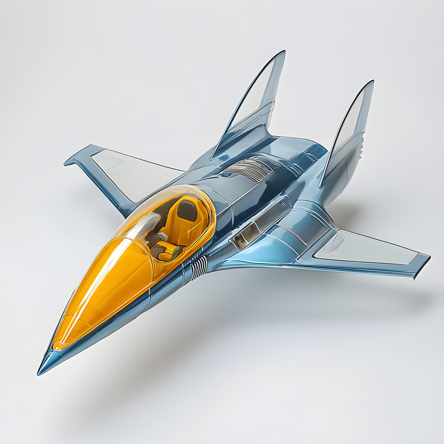 Futuristic Jet Fighter Model - Impossible Images - Unique stock images ...