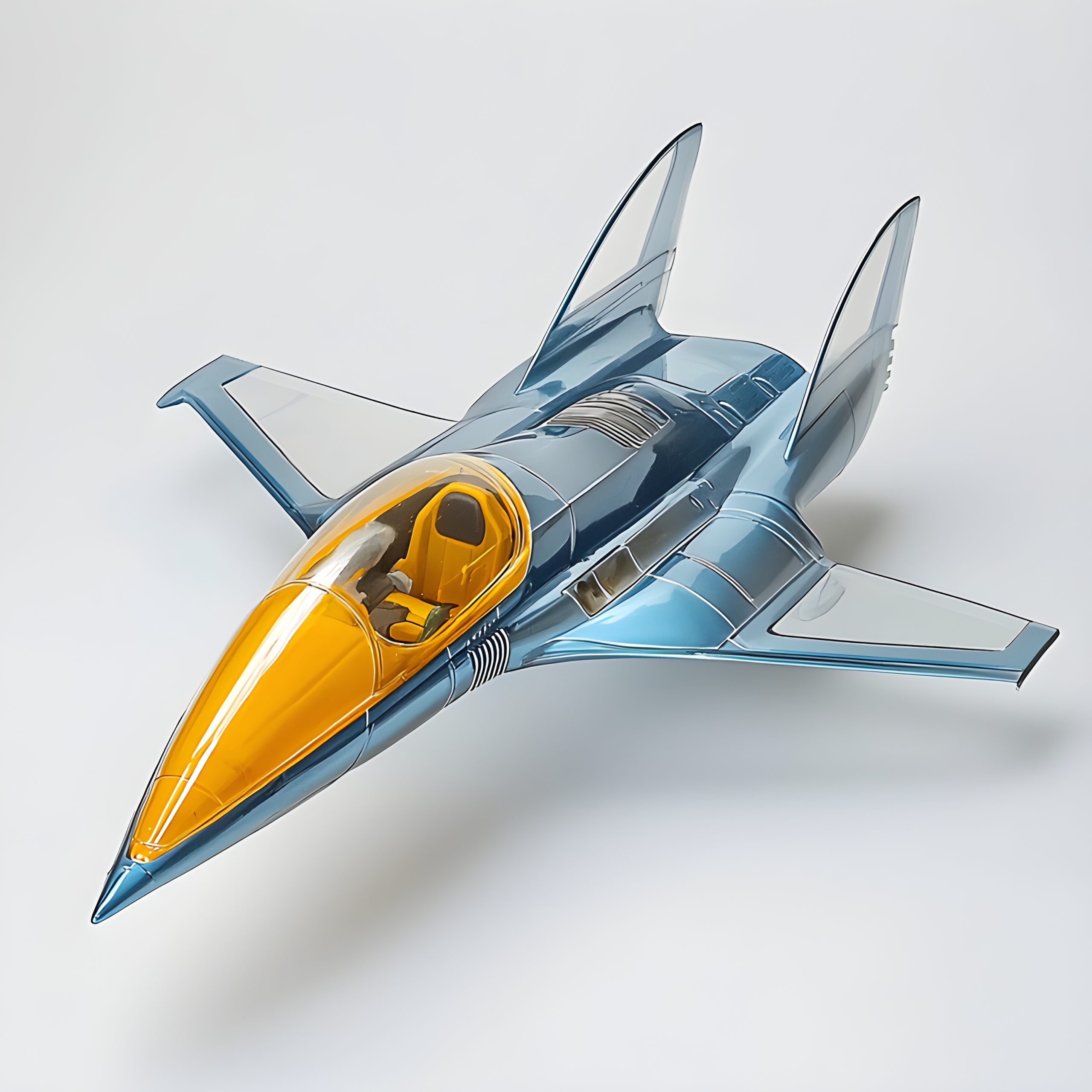 Futuristic Jet Fighter Model - Impossible Images - Unique stock images ...