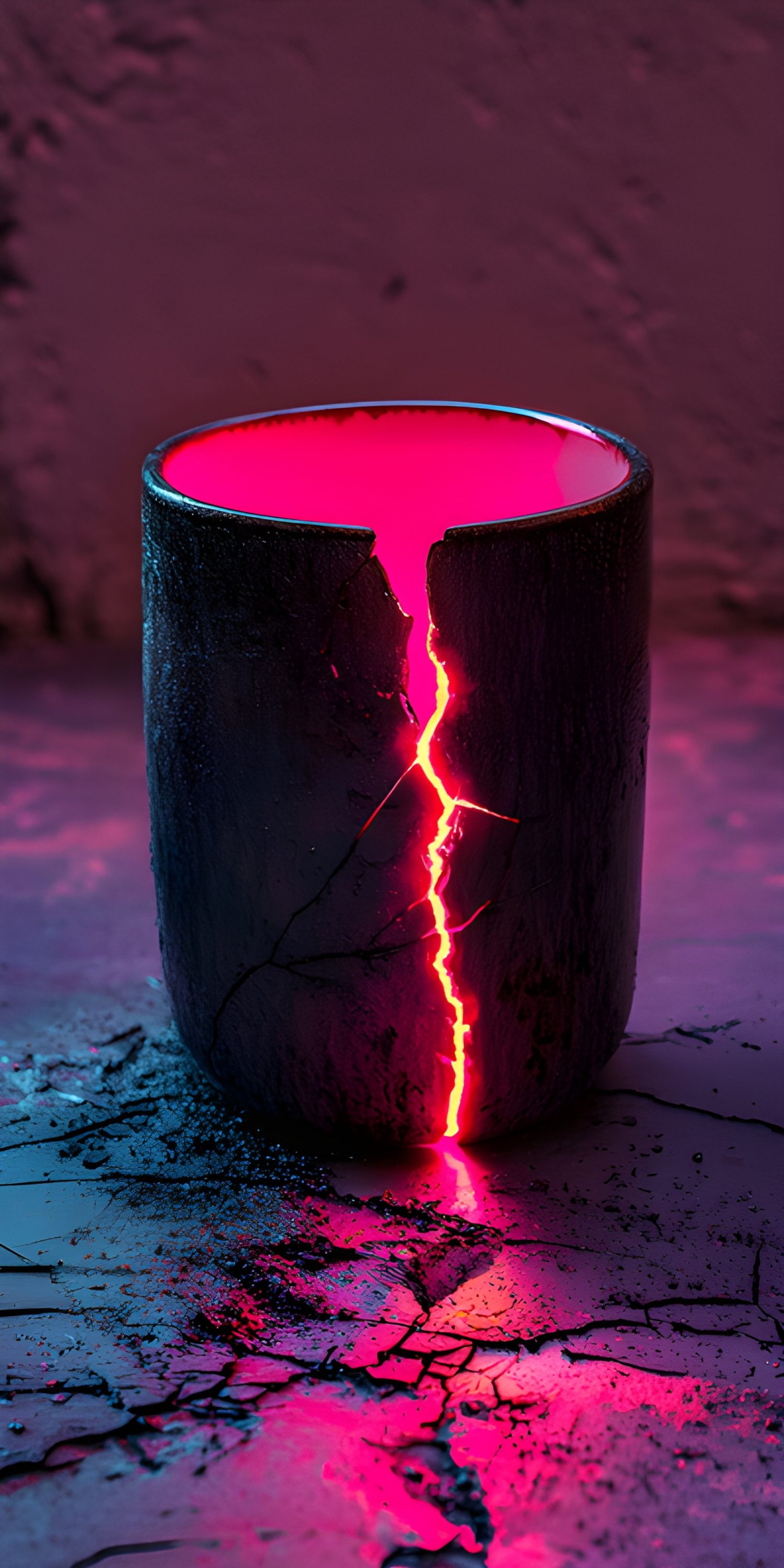 Neon Crack Vessel - Impossible Images - Unique stock images for ...