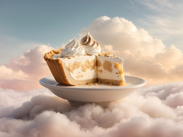 Heavenly Apple Pie Slice Cloud Nine Apple Pie Apple Pie in the Clouds ...