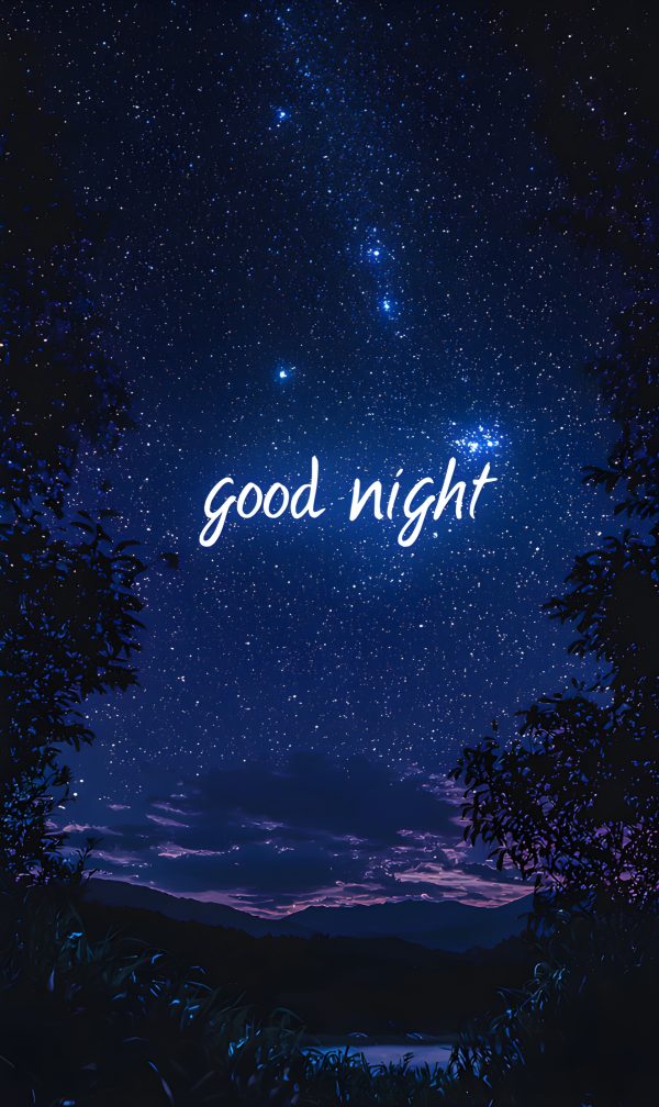 Starry Night Goodnight Wish - Impossible Images - Unique stock images ...