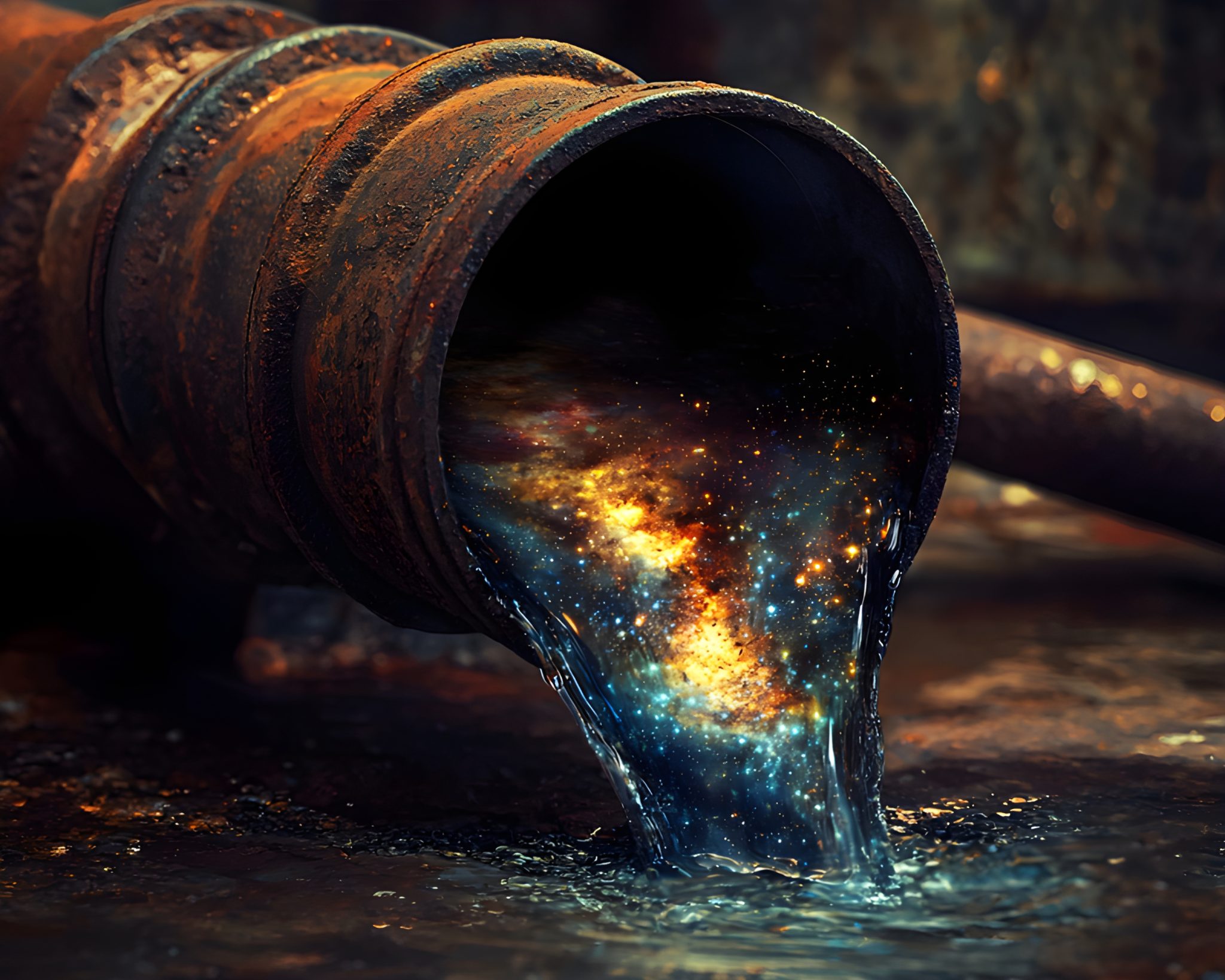 Cosmic Pipe Flow - Impossible Images - Unique stock images for ...