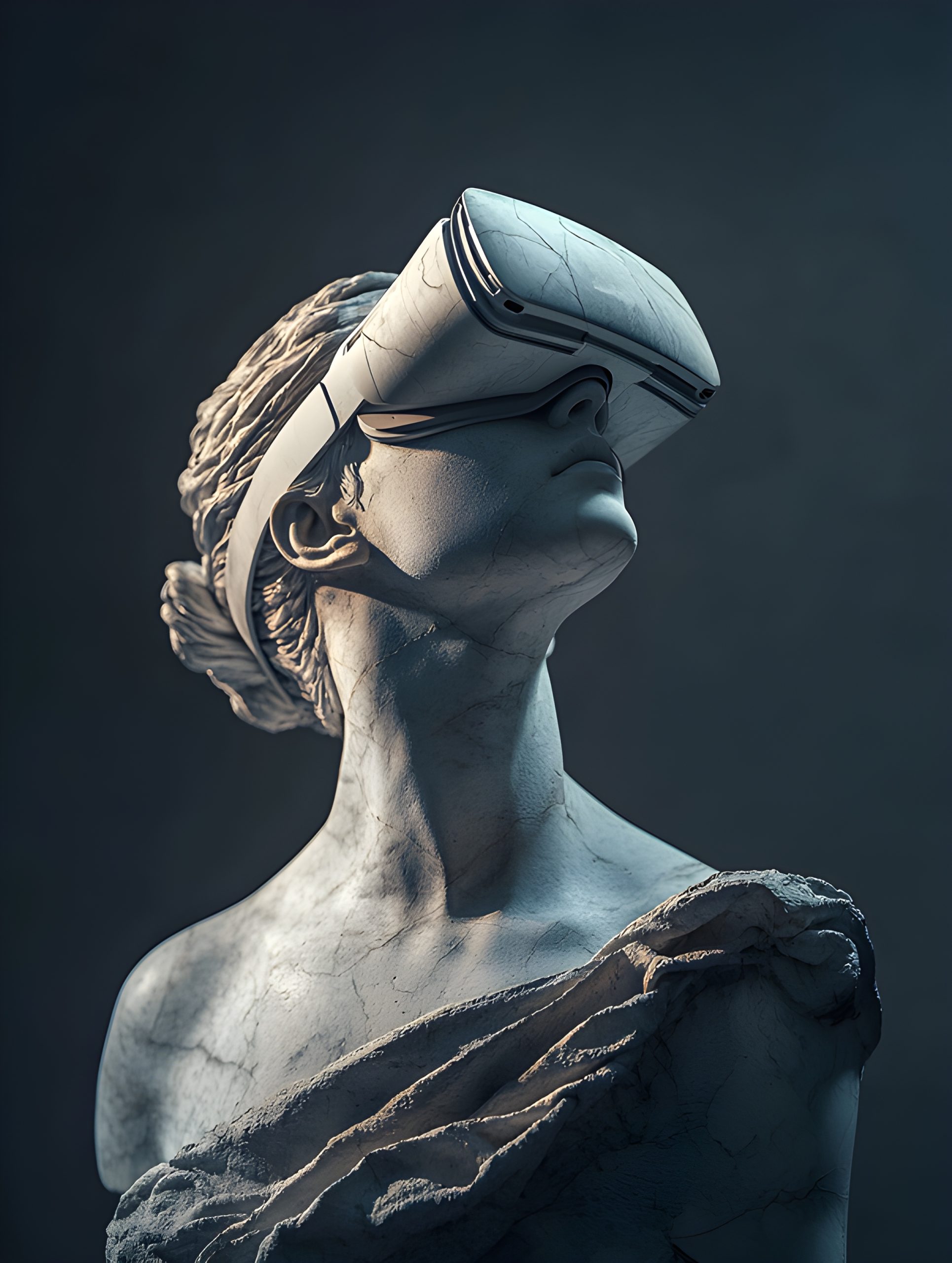 Virtual Reality Meets Ancient Art - Impossible Images - Unique stock ...